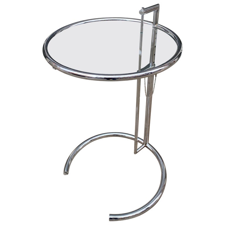 Eileen Gray Adjustable Side Table E1027 by ClassiCon at 1stDibs