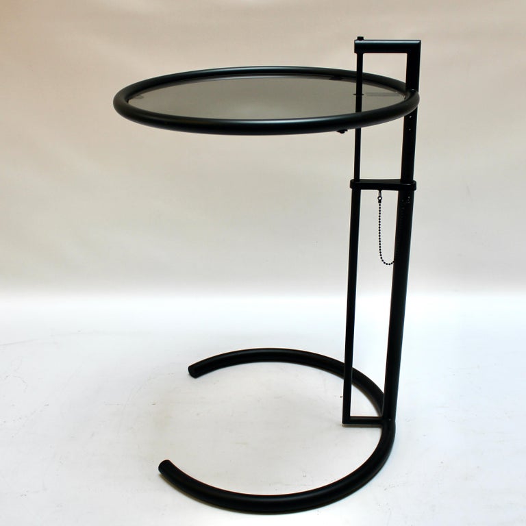 Eileen Gray E1027 Adjustable Side Table by ClassiCon, Made in Italy For ...