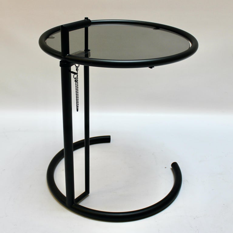 Eileen Gray E1027 Adjustable Side Table by ClassiCon, Made in Italy For ...
