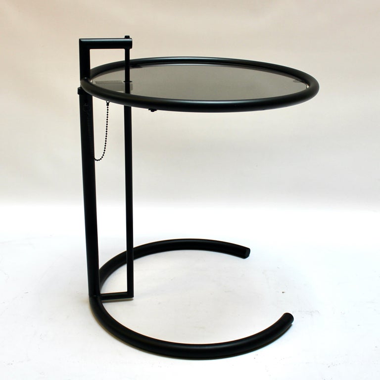 Eileen Gray E1027 Adjustable Side Table by ClassiCon, Made in Italy For ...