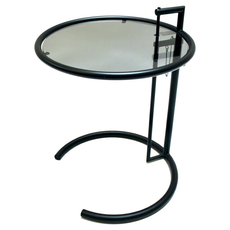 Eileen Gray E1027 Adjustable Side Table by ClassiCon, Made in Italy For ...