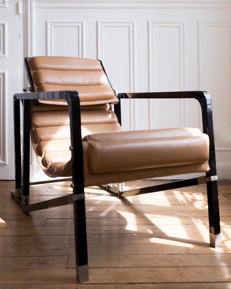 Eileen Gray, Transat Chair by Andrée Putman, Ecart International at 1stDibs