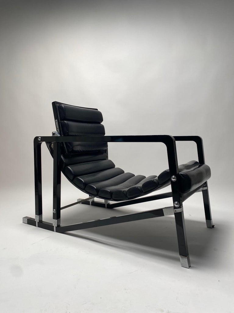 Eileen Gray, Transat Lounge Chair, 1970s For Sale at 1stDibs