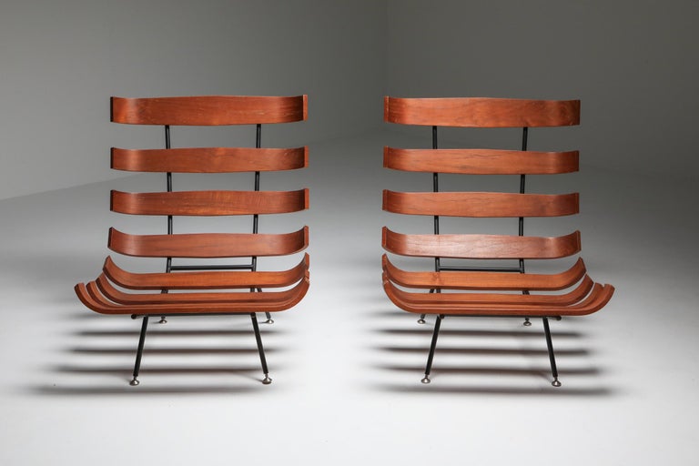 Eisler and Hauner 'Costela' Lounge Chairs at 1stDibs