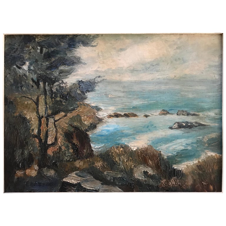 Ejnar Hansen (1884-1965), Californian Coastline For Sale at 1stDibs