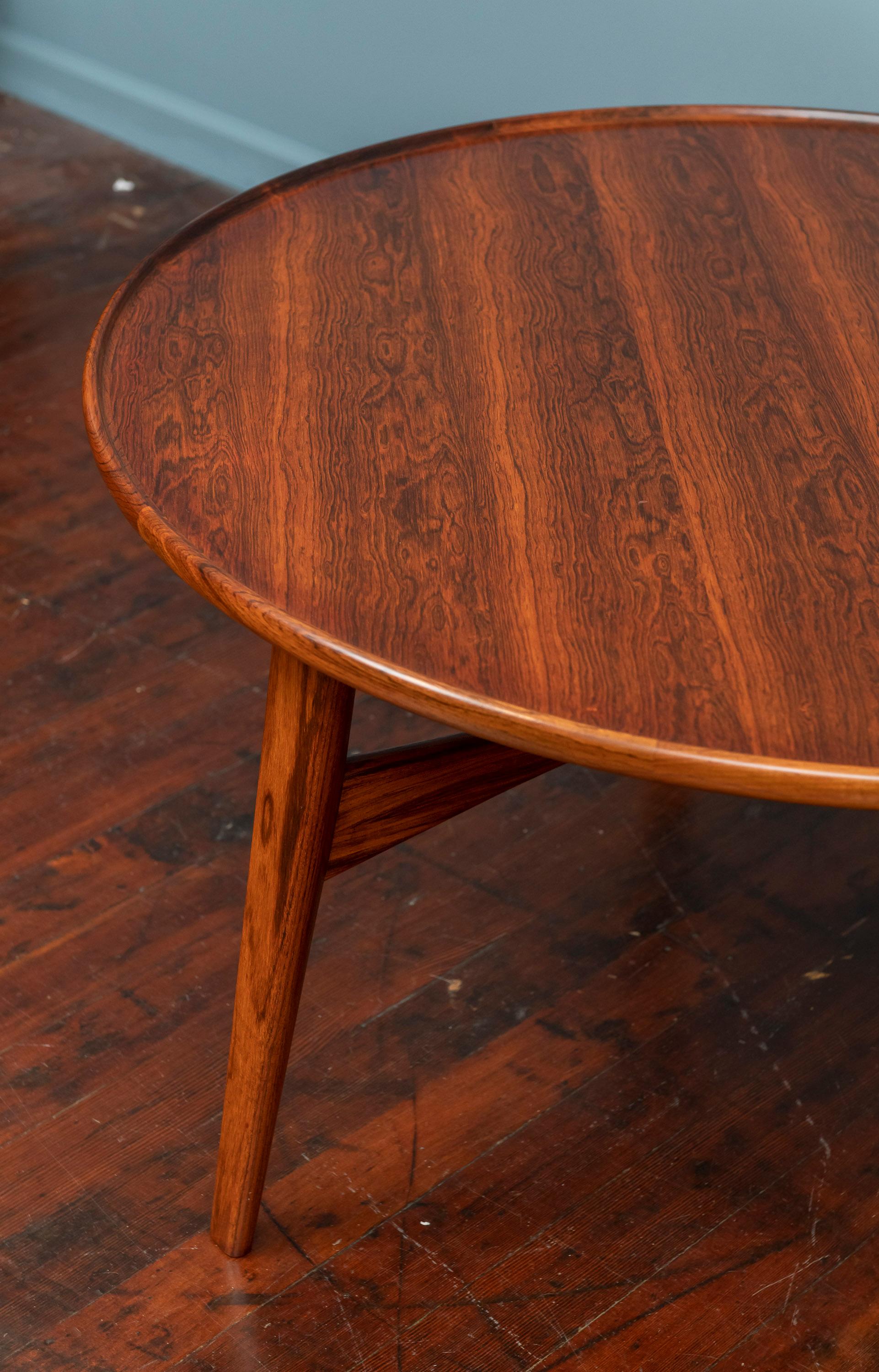 Ejner Larsen and Askel Bender Madsen Coffee Table for Willy Beck at 1stDibs