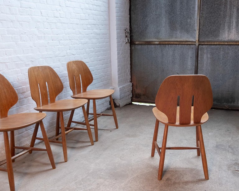 Ejvind A. Johansson J67 Dining Chairs for FBD For Sale at 1stDibs