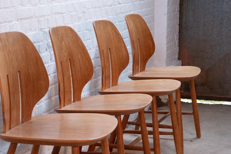 Ejvind A. Johansson J67 Dining Chairs for FBD For Sale at 1stDibs