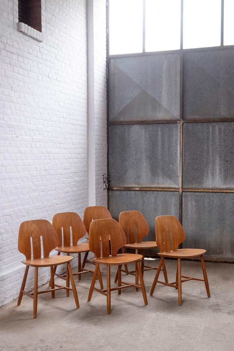 Ejvind A. Johansson J67 Dining Chairs for FBD For Sale at 1stDibs