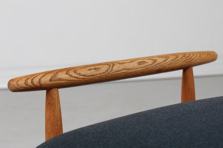 Ejvind A Johansson Stool Model no. J 65 for FDB Denmark Made of Oak in ...