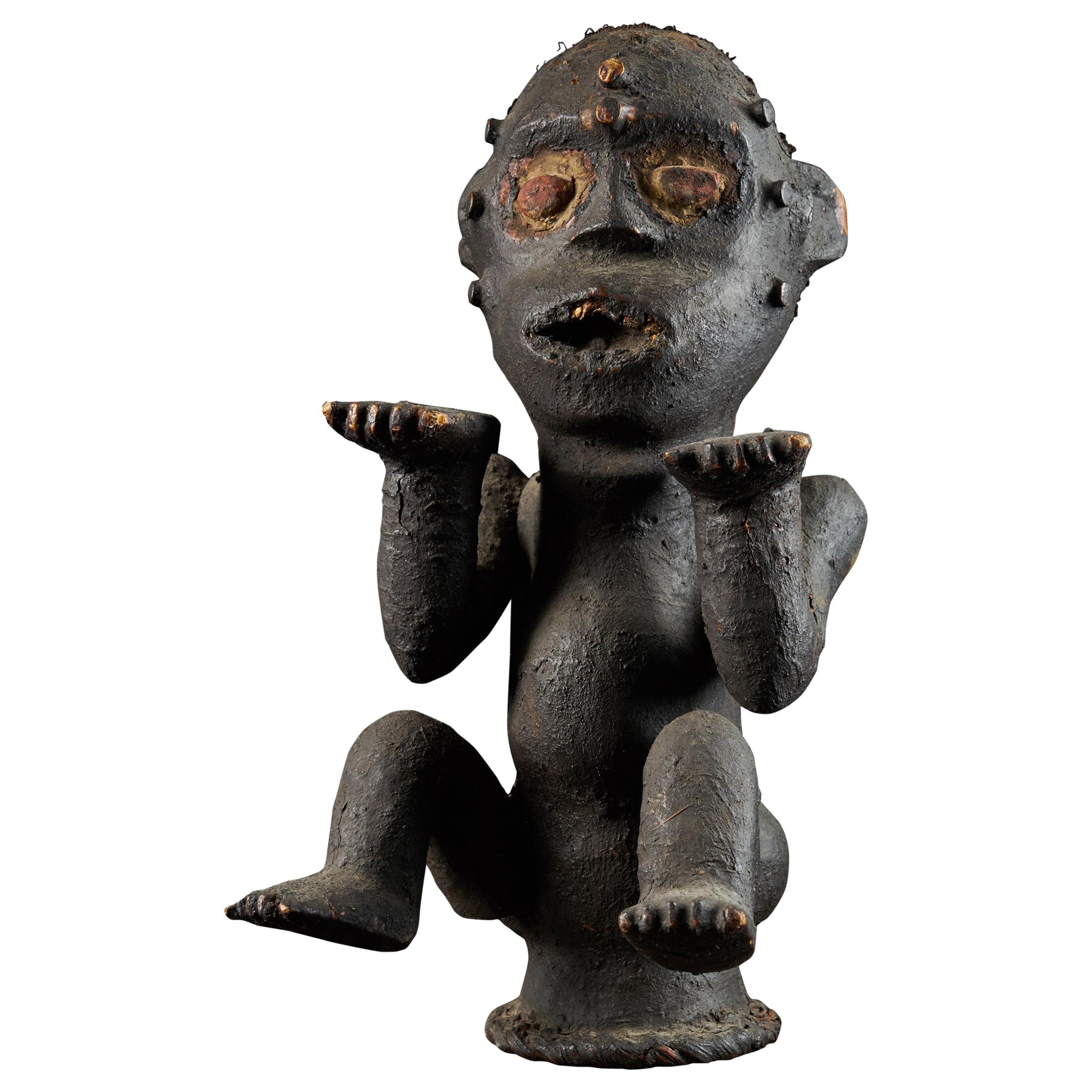Akwanshi Scuplted Monolith, Cross River Nigeria, Ekoi-Ejagham Boki ...