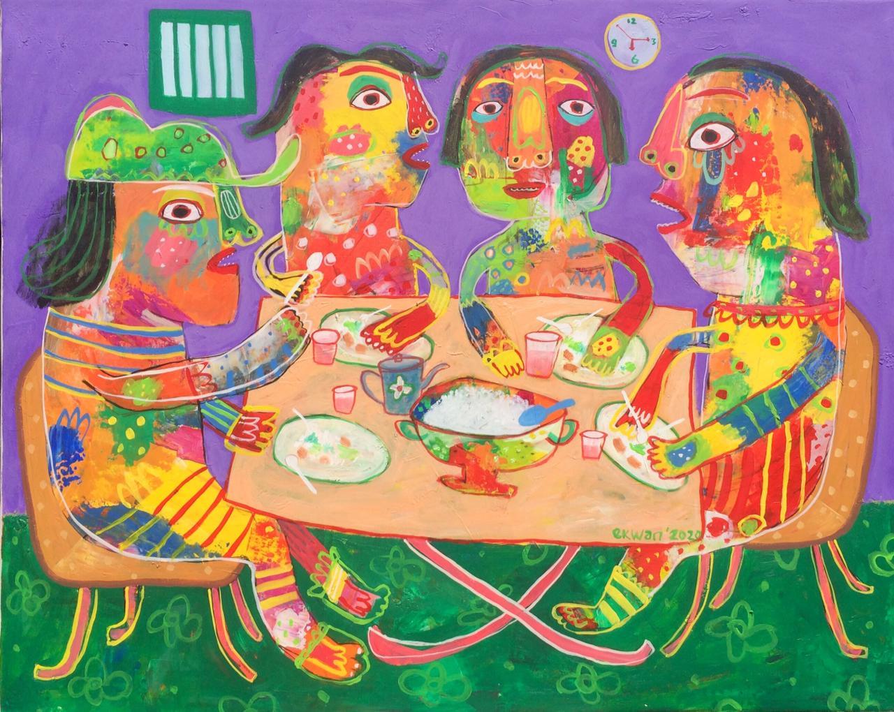 Ekwan Marianto - Dinner With Family For Sale at 1stDibs