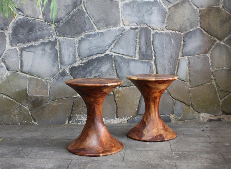 El Manzano Side Table and Stool, Maria Beckmann, Represented by Tuleste ...