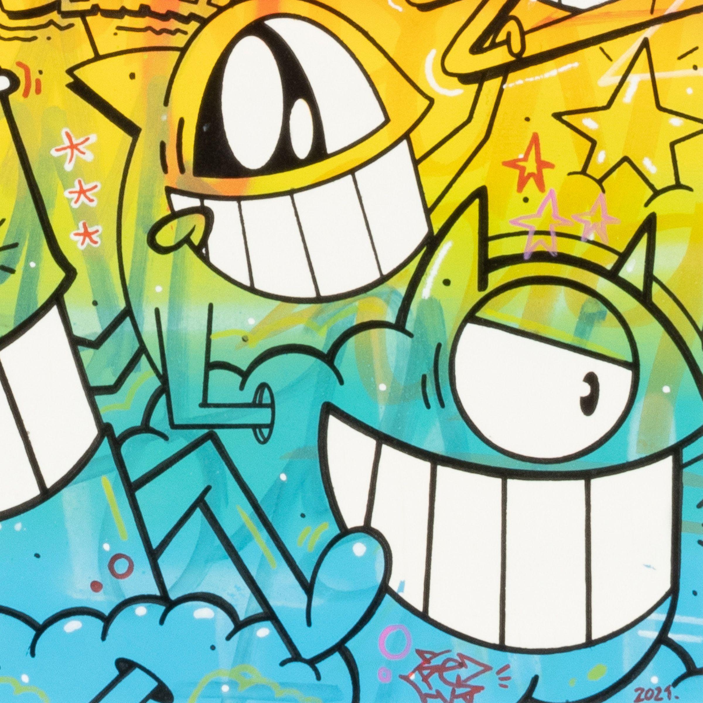 El Pez - Graffiti Colours For Sale at 1stDibs | el pez artist