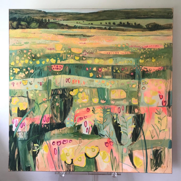 Elaine Kazimierczuk - Joans Hill Farm by Elaine Kazimierczuk, Abstract ...