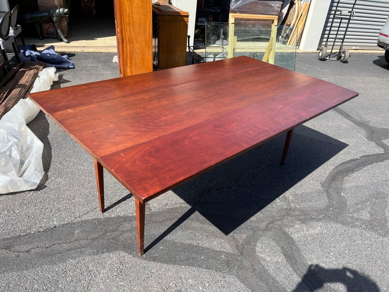 Eldred Wheeler Dropleaf Harvest Table in Cherry For Sale at 1stDibs
