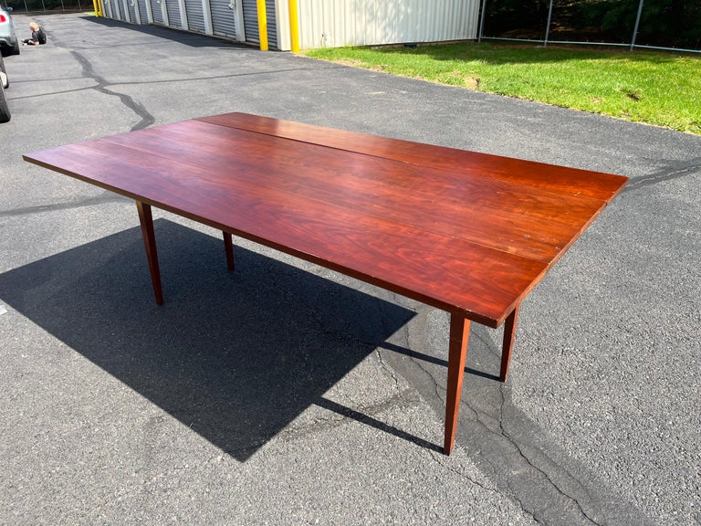 Eldred Wheeler Dropleaf Harvest Table in Cherry For Sale at 1stDibs