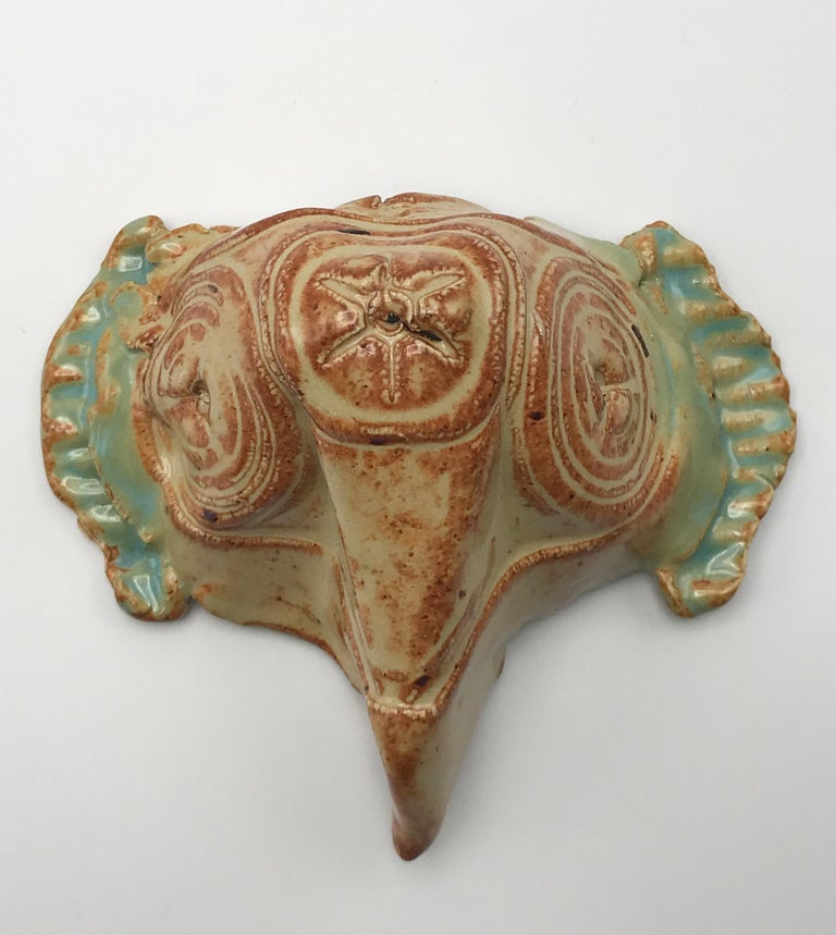 Eleanor Aldrich - CERAMIC MASK - Eleanor Aldrich - 5.5 x 6.5 - Ceramic ...