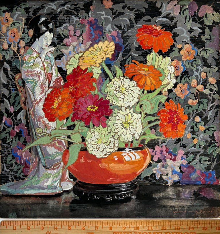 Eleanor Parke Custis - Fauve Still Life with Flowers - Early Female ...