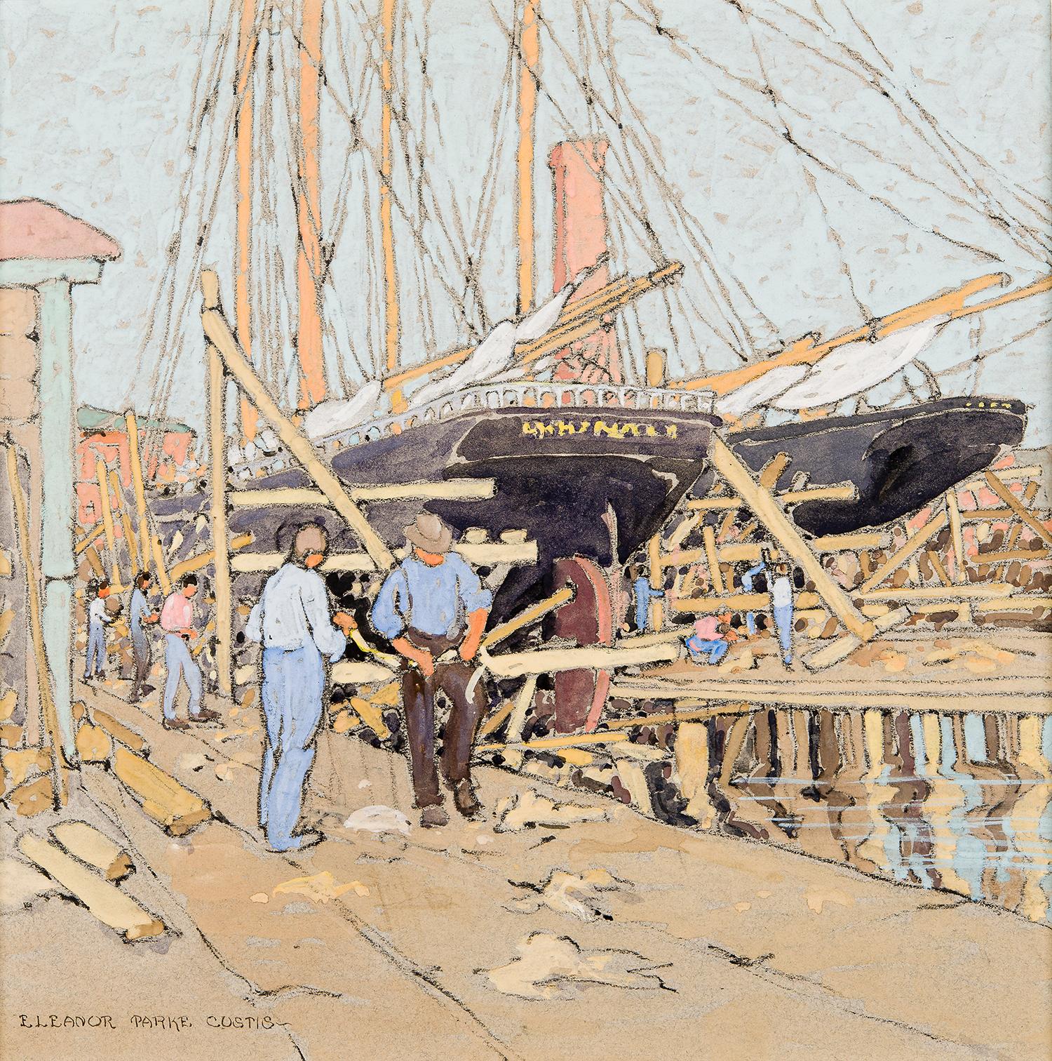 George Garland - O MARA'S MUNICIPAL TAVERN - Saturday Evening Post ...