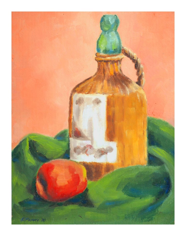 Eleanor Perry - Apple and Whisky Still Life For Sale at 1stDibs