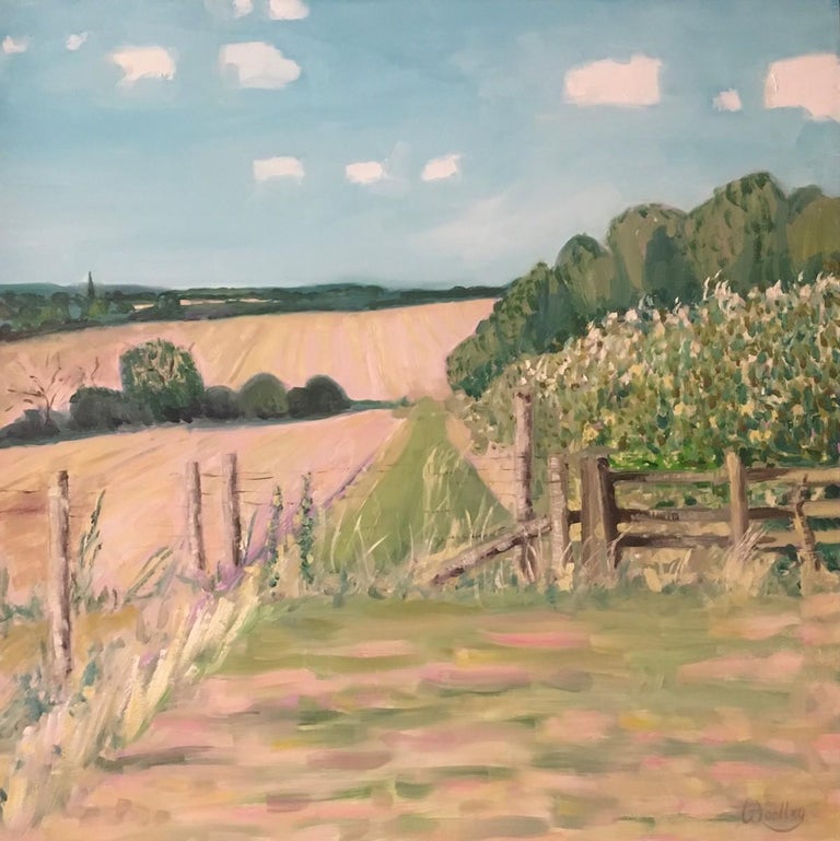 Eleanor Woolley - Walking out from Aynho, Eleanor Woolley, Original ...