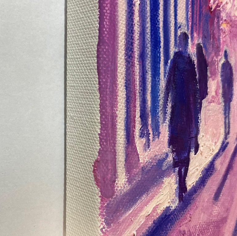 Eleanor Woolley - Eleanor Woolley, Long Winter Shadows 2, Figurative ...