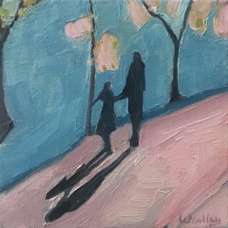 Eleanor Woolley - Eleanor Woolley, Winter Shadows 15, Affordable Art ...
