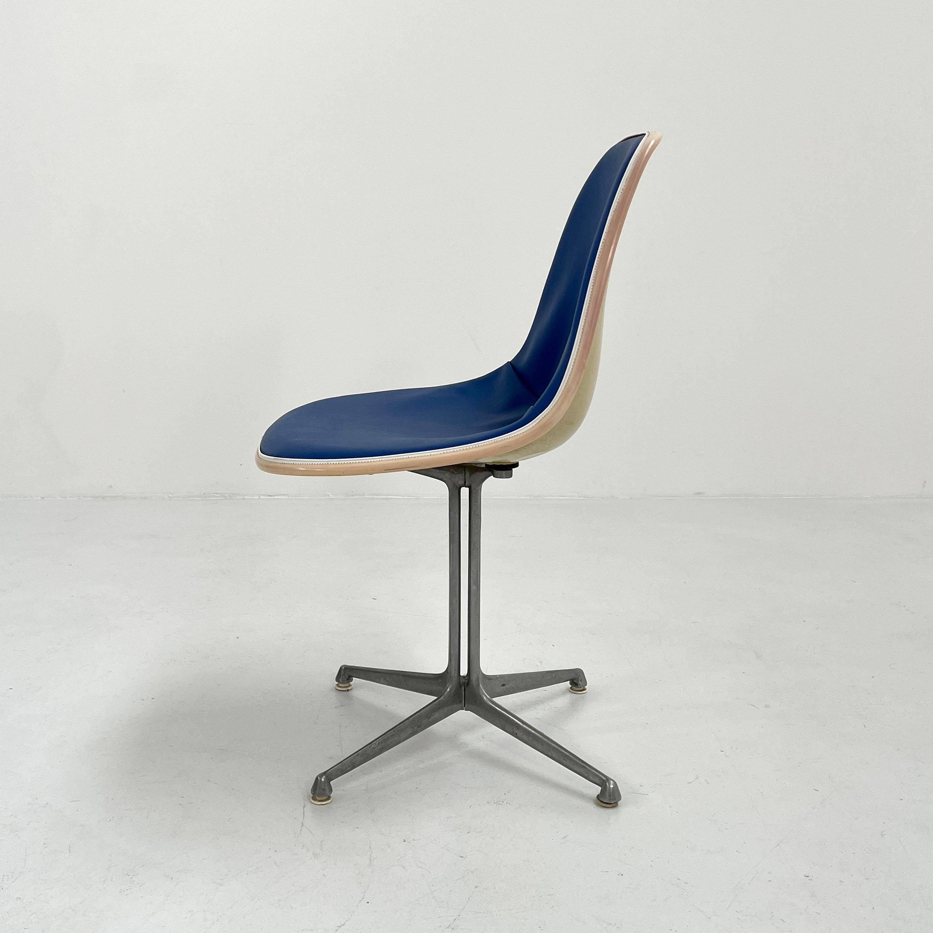 Electric Blue La Fonda Chair by Charles and Ray Eames for Herman Miller ...