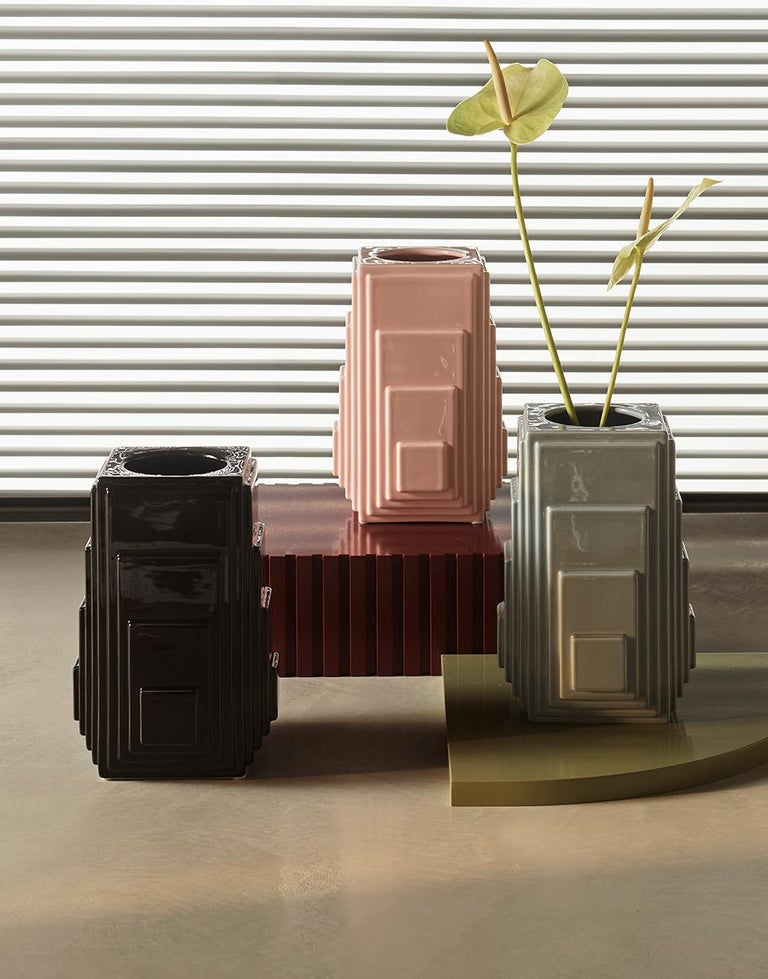 Electric Dreams Vase Blush by Greg Natale For Sale at 1stDibs