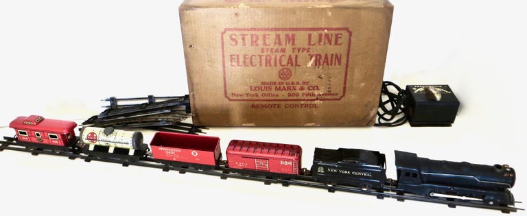 Electric Train Set by Louis Marx and Co. American, Circa 1950 For Sale ...
