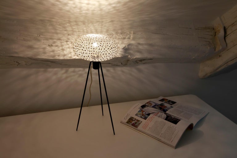 Electro T by Ango, Unique Table Lamp in Hand Crafted Jewellery ...