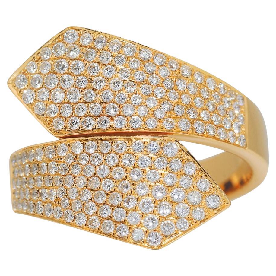 Elegant 1.1 ct. Round Brilliant Diamond Ring at 1stDibs