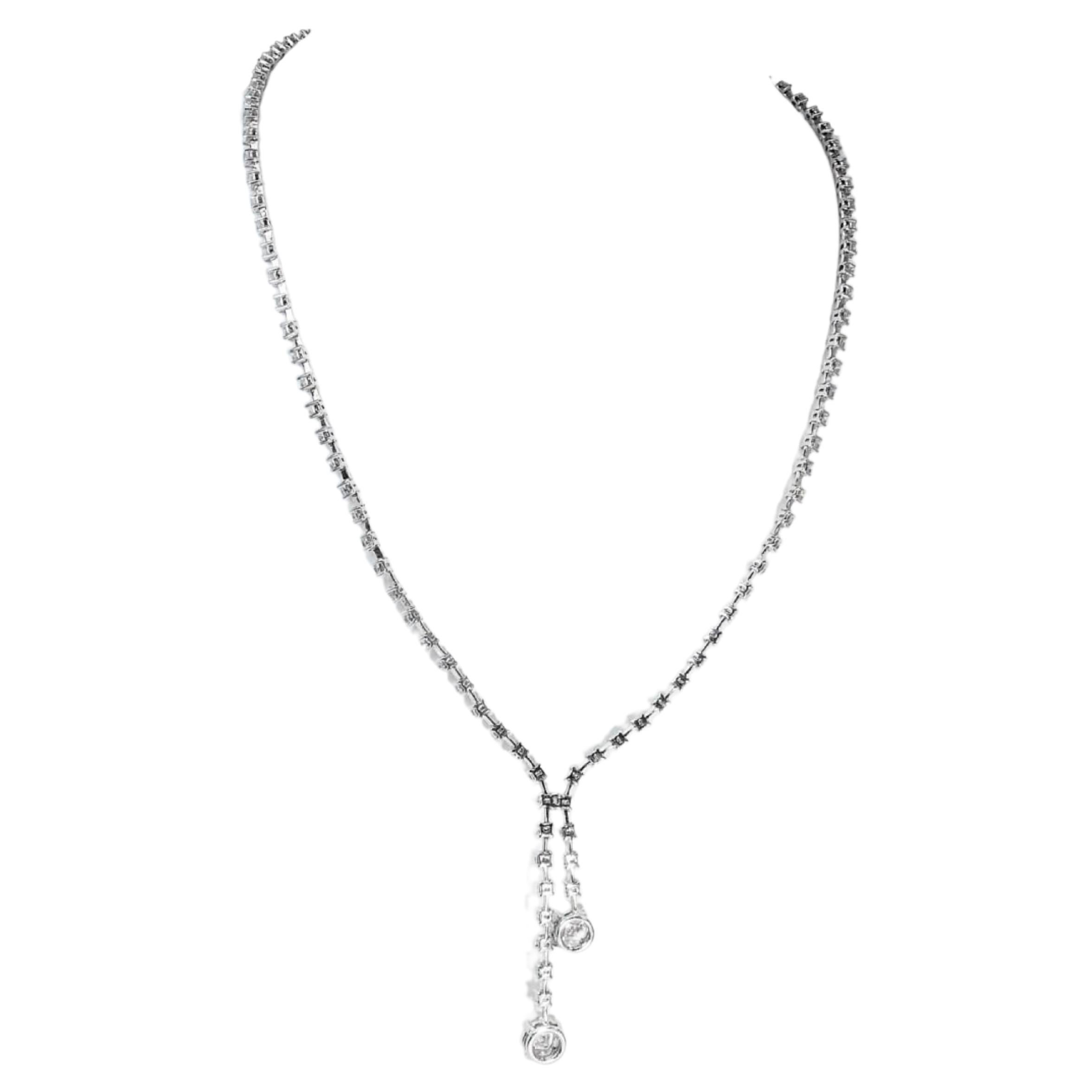 Princess Necklace with Diamond For Sale at 1stDibs | diamond princess ...