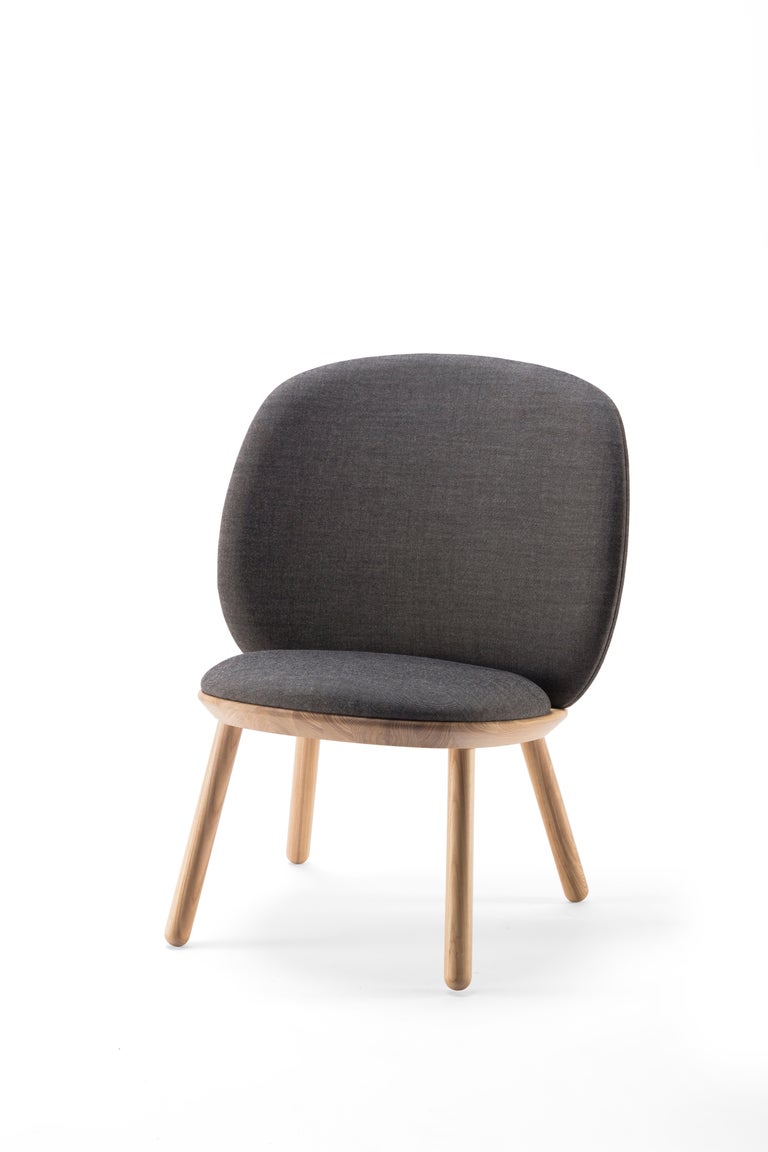 Elegant and Modern Naïve Low Chair For Sale at 1stDibs