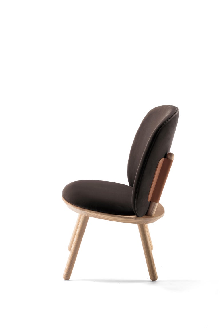 Elegant and Modern Naïve Low Chair For Sale at 1stDibs