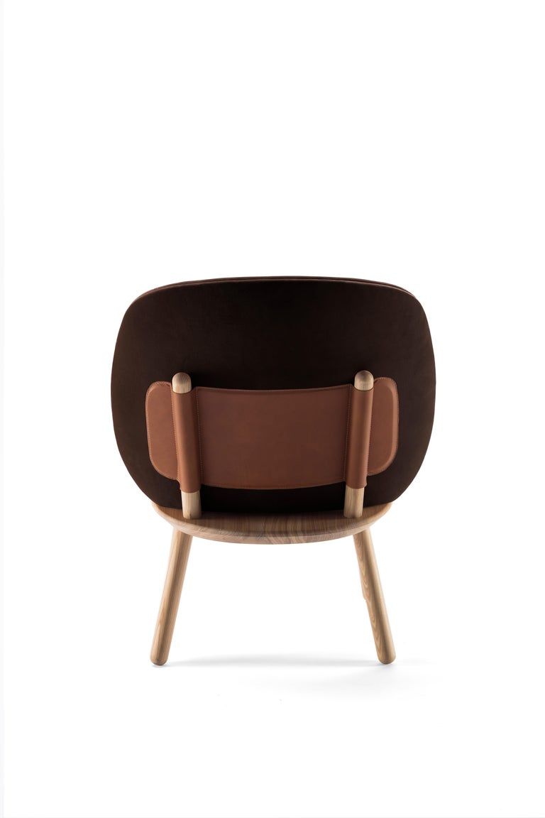 Elegant and Modern Naïve Low Chair For Sale at 1stDibs