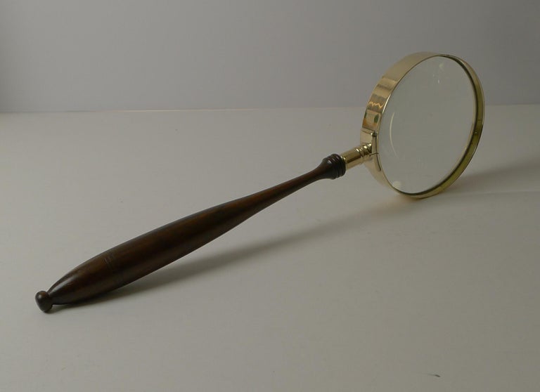 Elegant Antique English Magnifying Glass c.1900 For Sale at 1stDibs ...