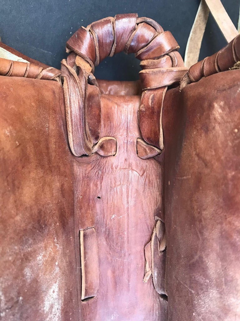 Elegant Argentine Leather Horse Riding Gaucho Saddle with Tapaderos at ...