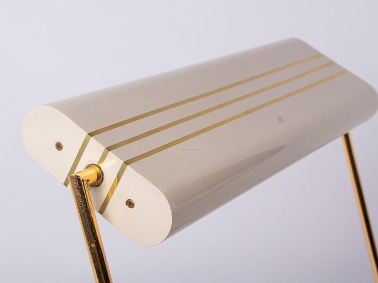 Elegant Articulating Fratelli Martini Art Deco Streamline Desk Lamp ...
