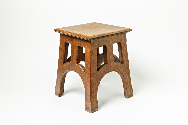 Elegant Arts and Crafts Pair of Stools circa 1900 Church Design at ...