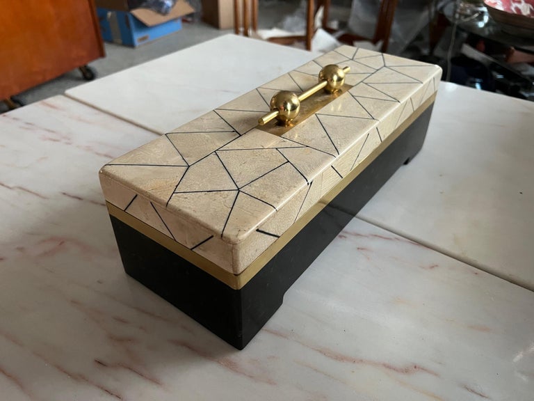 Elegant Box by Maitland Smith, circa 1980s For Sale at 1stDibs