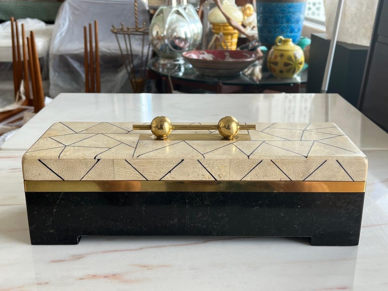 Elegant Box by Maitland Smith, circa 1980s For Sale at 1stDibs