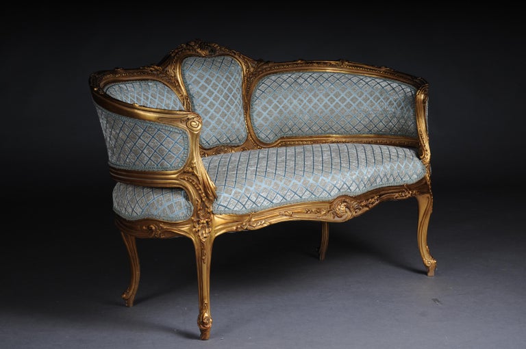 Élégant coffret en canapé rococo de style Louis XV En vente sur 1stDibs