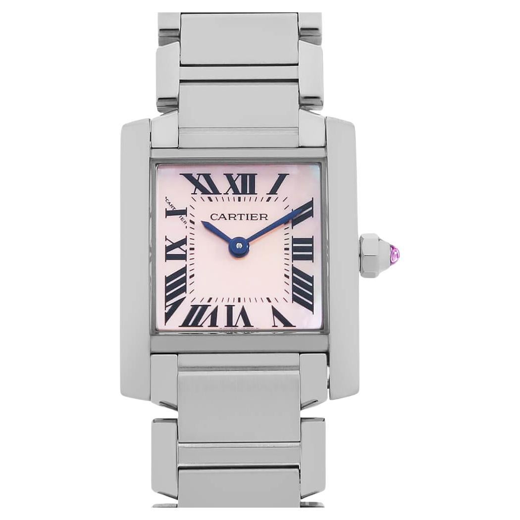 Cartier Mini Tank American WSTA0032 New Ladies Elegant Refined Luxury ...