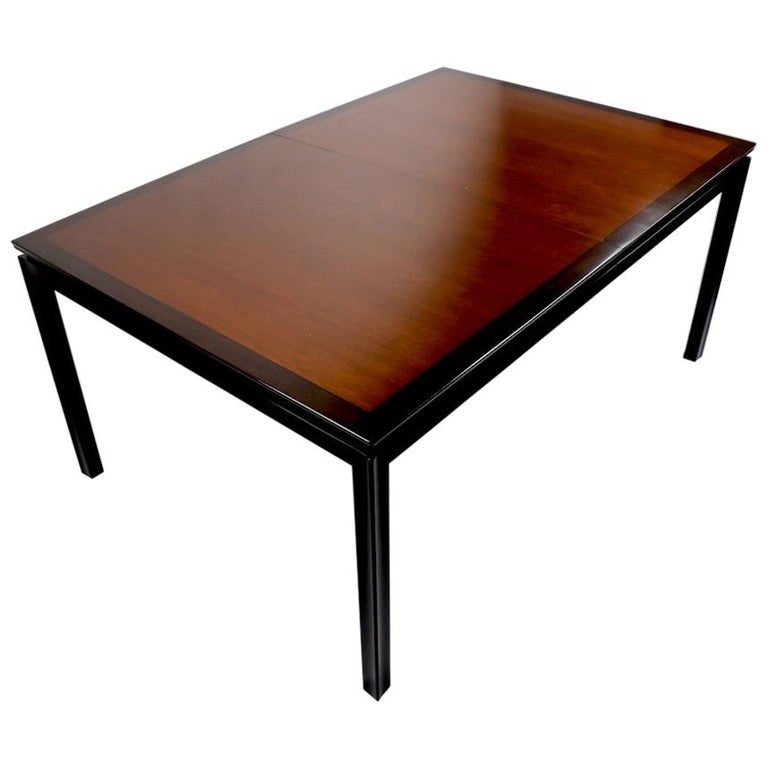 Elegant Dunbar Janus Dining Table with Two Leaves at 1stDibs