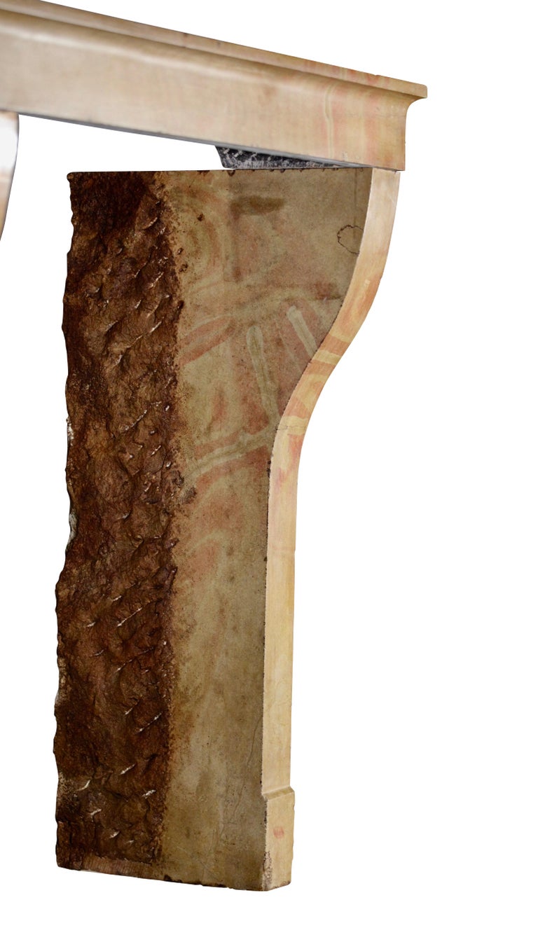 Elegant European Fireplace Surround in Limestone for Timeless Modern ...