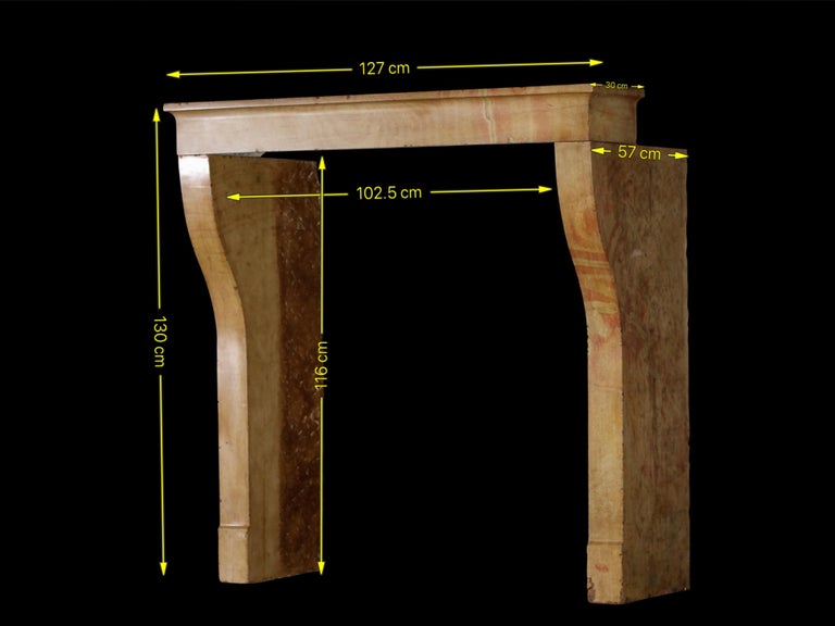 Elegant European Fireplace Surround in Limestone for Timeless Modern ...