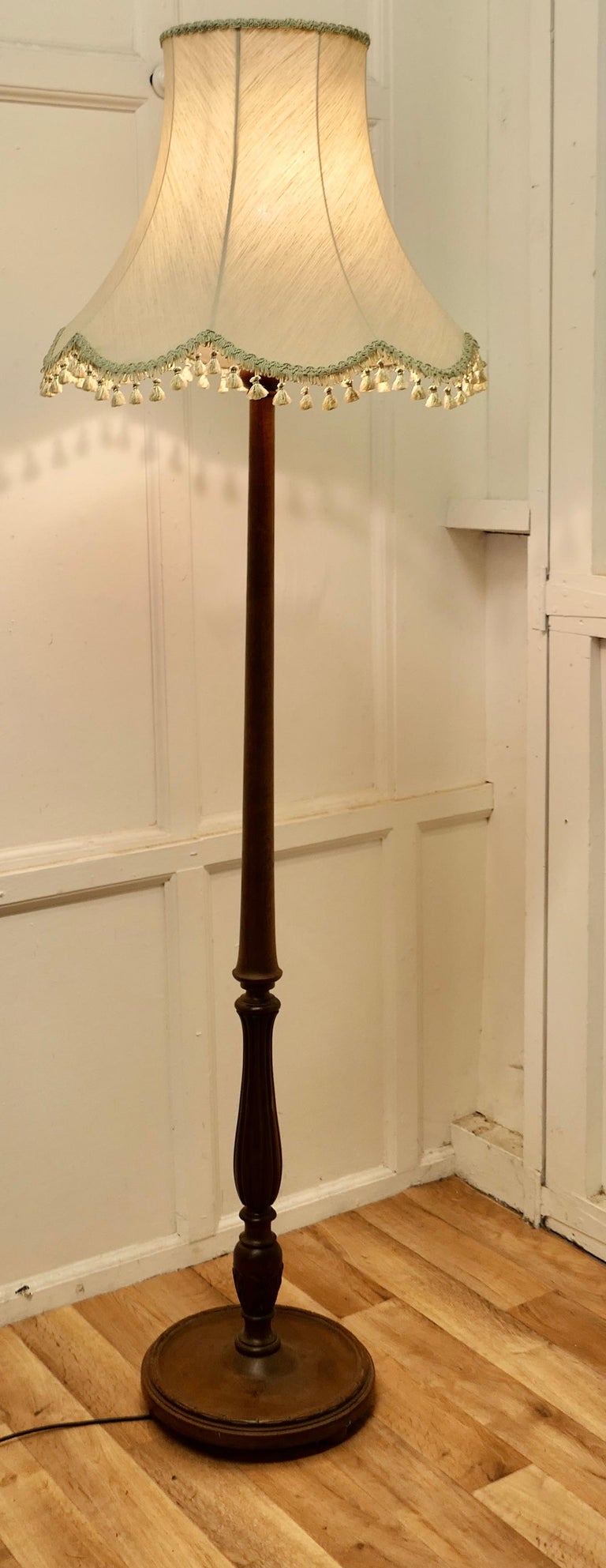 Elegant Floor Standing Standard Lamp at 1stDibs