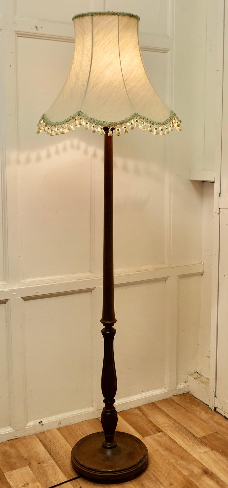 Elegant Floor Standing Standard Lamp at 1stDibs